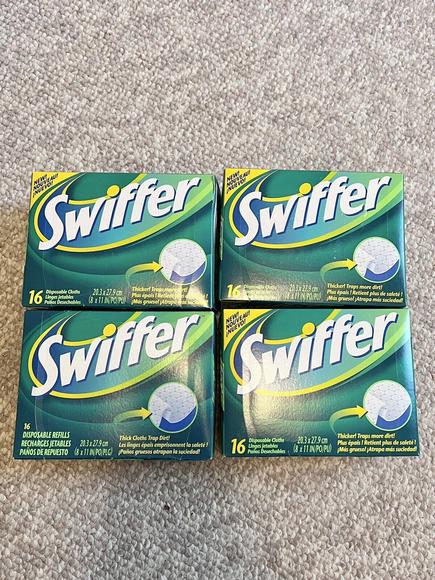 Swiffer | Kitchen | Swiffer Sweeper 64 Disposable Cloths 8 X 1 Inches ...